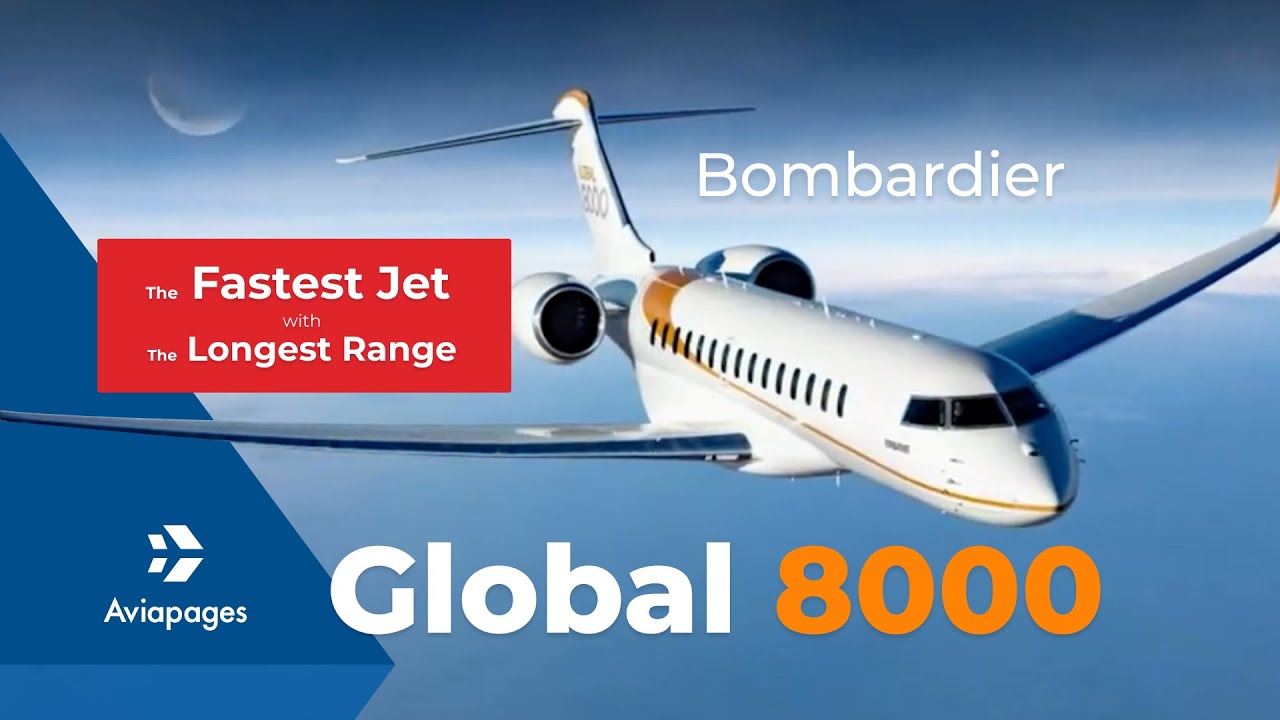 Bombardier | Global 8000 - The Fastest With The Longest Range Business ...