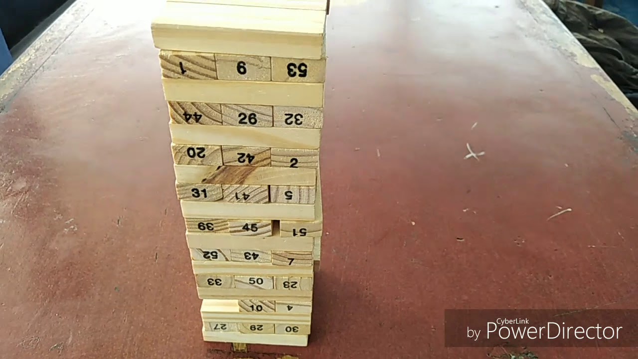 Como Jugar Jenga - YouTube