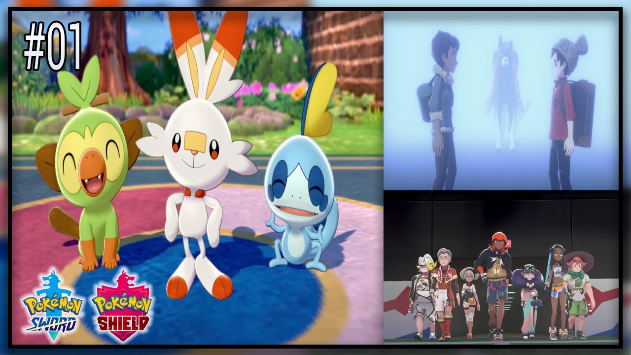 Pokemon Sword & Shield Walkthrough Part #1 Choose Your Starter - YouTube
