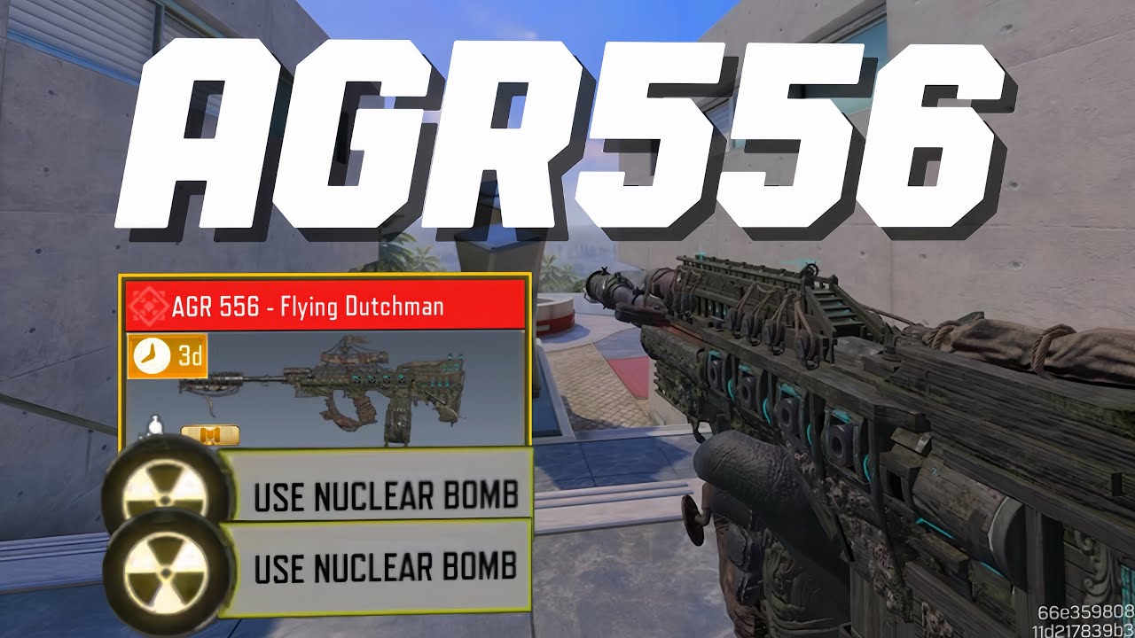 2 NUKES with the FREE Mythic AGR 556 (Best Loadout in COD Mobile) - YouTube