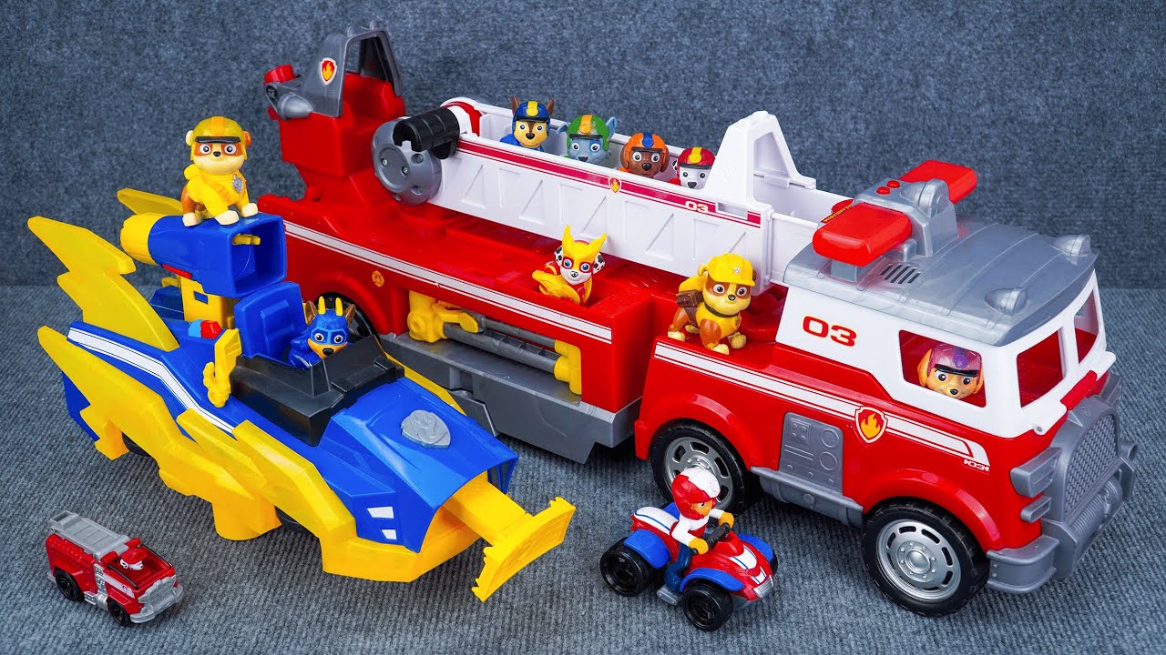 Unboxing Experience, Super Cool Paw Patrol Big Truck and Patroller Toy ...