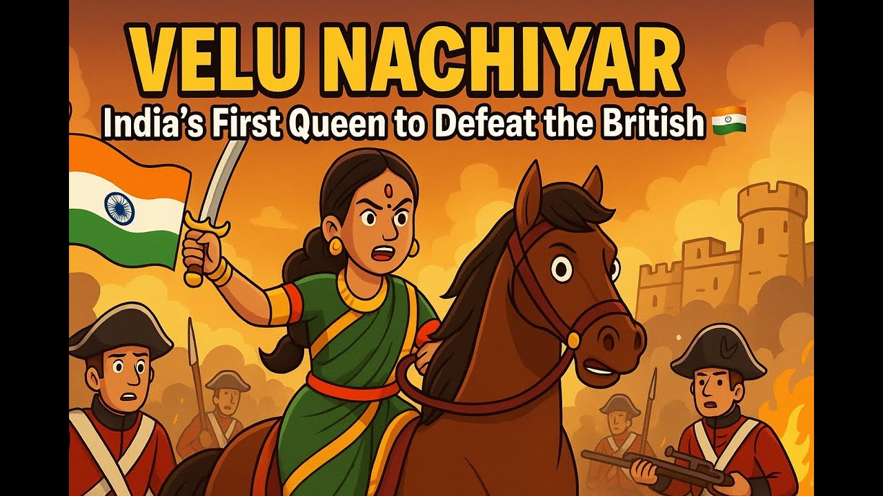 Velu Nachiyar: India’s First Queen to Defeat the British 🇮🇳🔥 (Untold ...