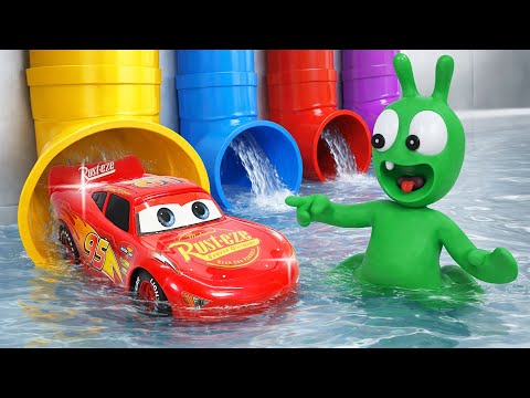 Pea Pea Explores the Magical Colorful Water Pipes — What’s Hidden Inside!