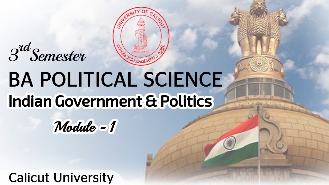 Calicut University BA Political Science 3rd semester | Indian ...