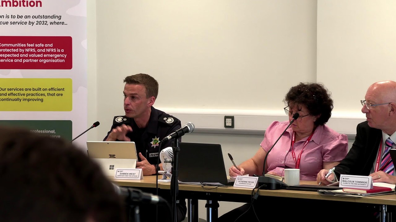 25-07-25 - Fire Authority - Nottinghamshire and City of Nottingham Fire ...