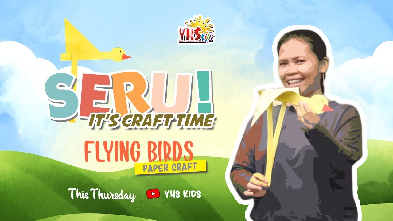 SERU! Flying Birds Papercraft - YouTube