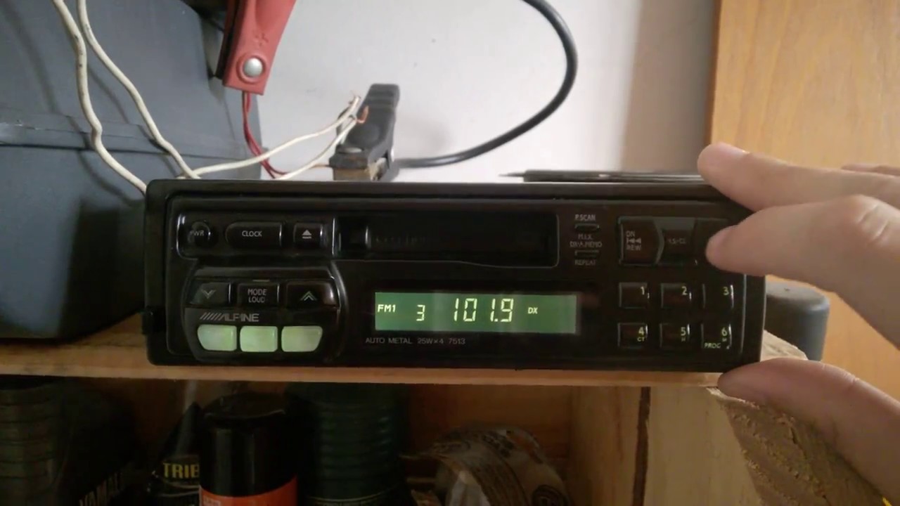 Toca Fita Alpine 7513 - YouTube