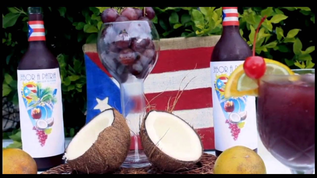 SANGRIA "SABOR A PATRIA" de Cidra Puerto Rico, promo OFICIAL - YouTube