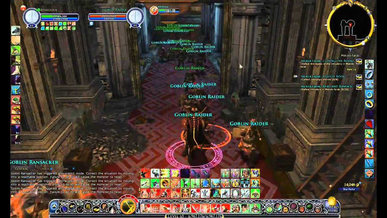 LOTRO - Clearing The Crafting Instance Solo Champion - Athelious - YouTube