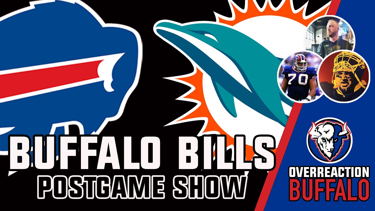 BUFFALO BILLS SQUISH THE FISH.... AGAIN | Overreaction Postgame Show ...
