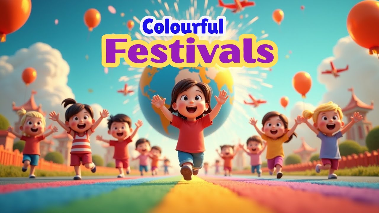 Festivals Around the World! 🌍🎉An Amazing Kids' Adventure! - YouTube