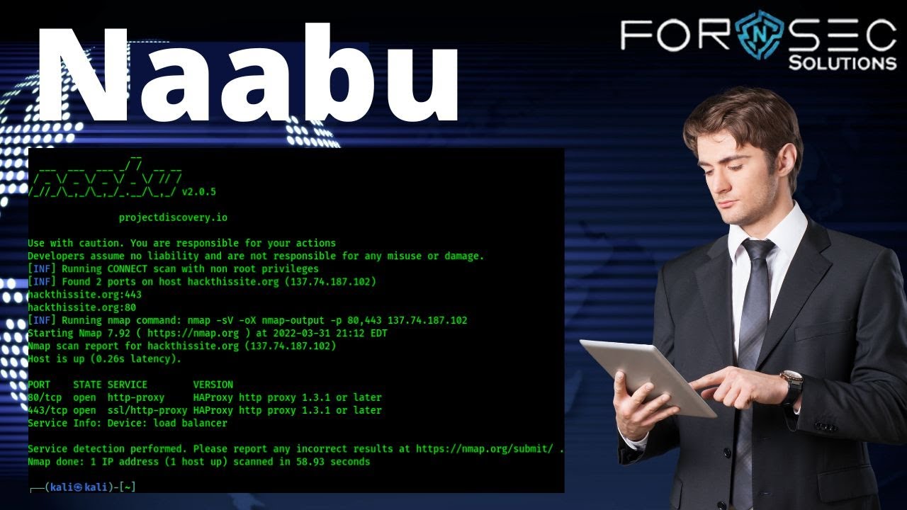Naabu | Linux Tool | Port Scanner - YouTube