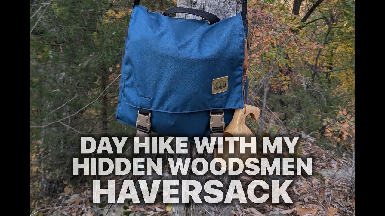 Day Hike with my Hidden Woodsmen Haversack - YouTube