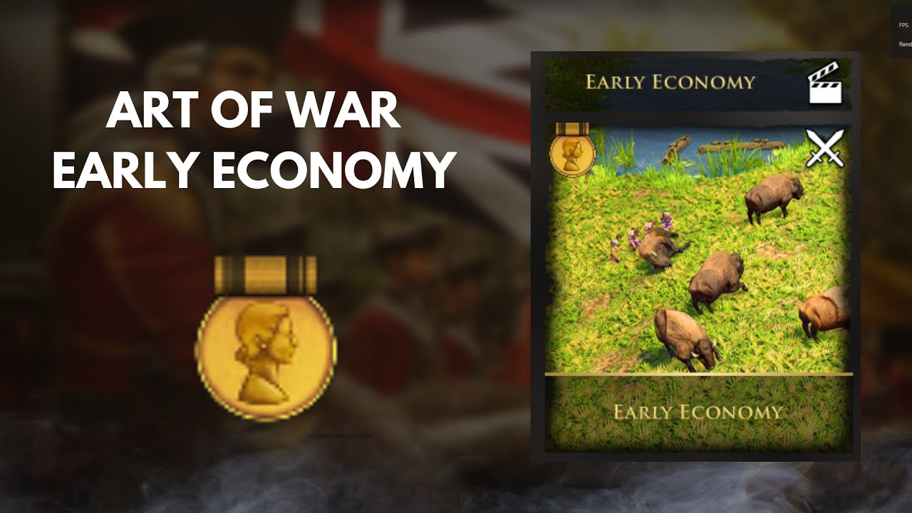 Age of Empires III | Art of War - Early Economy | Gold Medal - YouTube