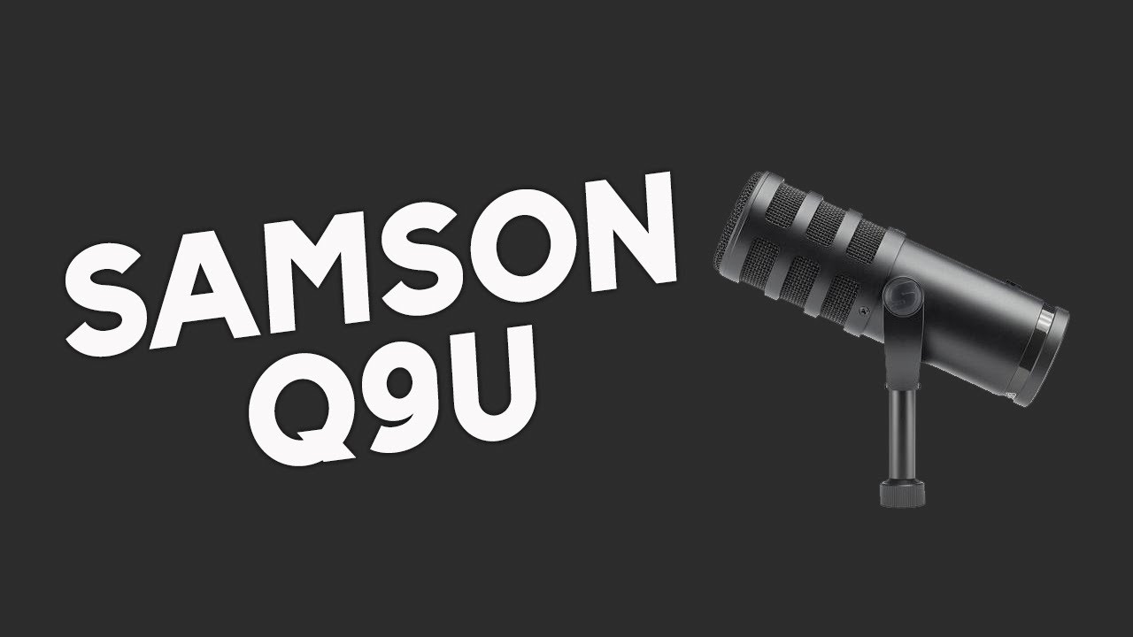 Review: Samson Q9U - XLR/USB Dynamic Broadcast Microphone - YouTube