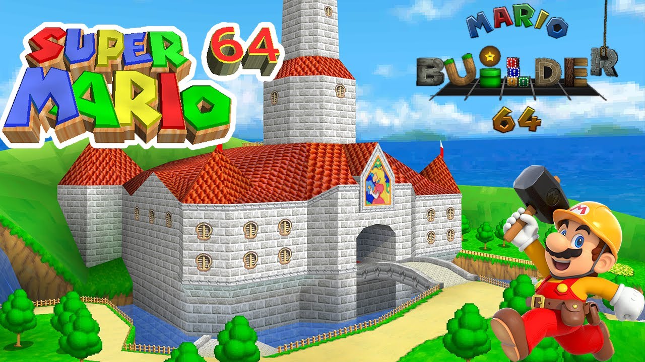 Super Mario 64 Builder: Baby's first level - YouTube