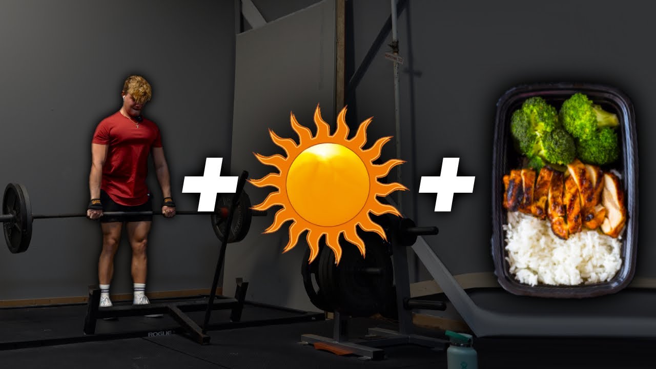 Gym, Tan, Chicken & Rice - YouTube