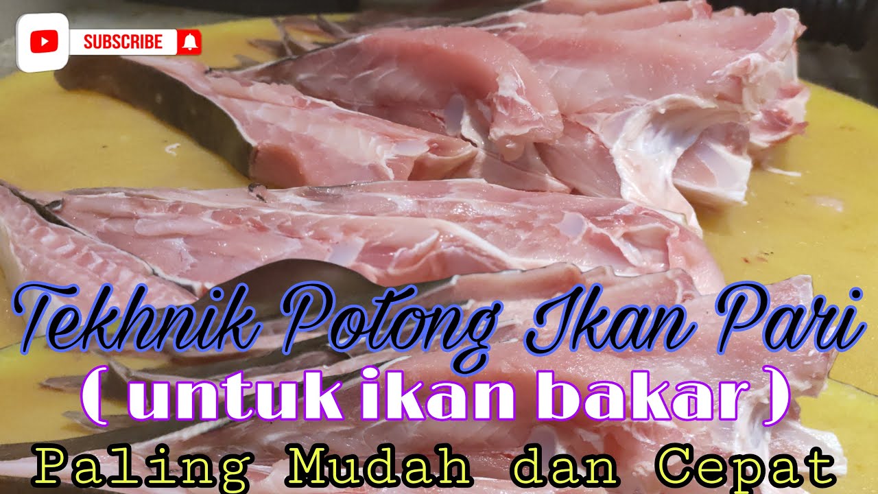 cuma butuh waktu kurang 3 menit !! tehnik mudah dan cepat potong ikan ...