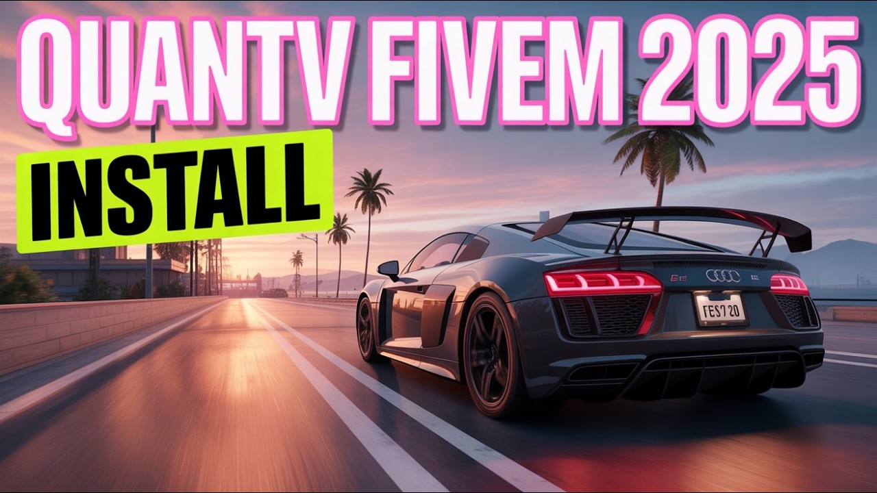 How to Install QuantV FiveM 2025 on PC | Graphic Mod Installation Tutorial | QuantV FiveM - YouTube