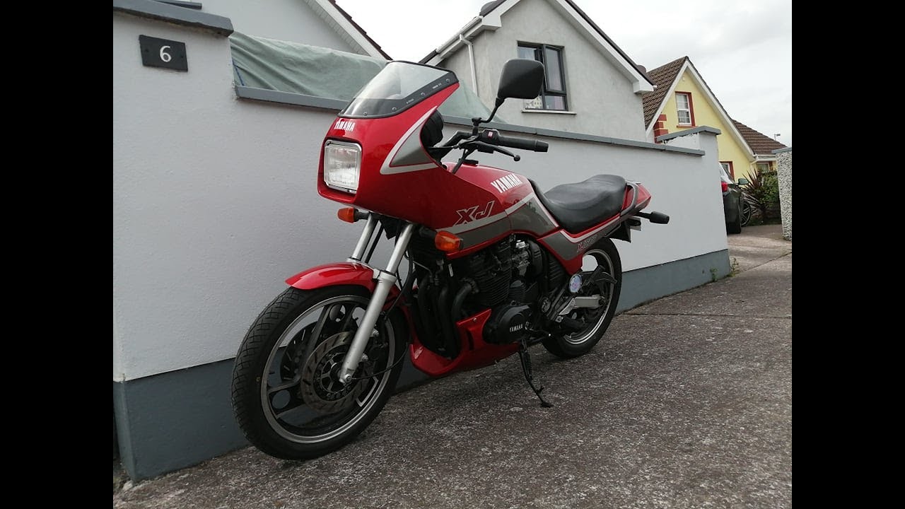 1989 Yamaha XJ/FJ 600 First Ride - YouTube