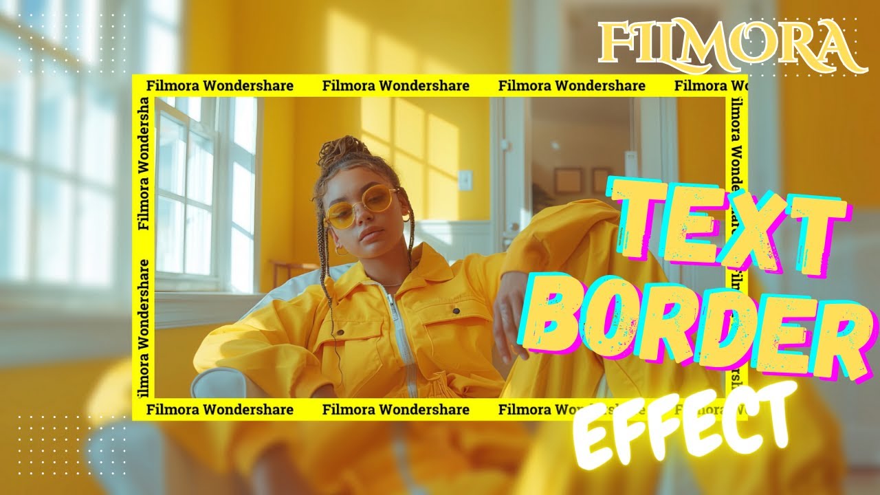 How to Add Text Border Effect in Filmora 15 (Step-by-Step Tutorial ...