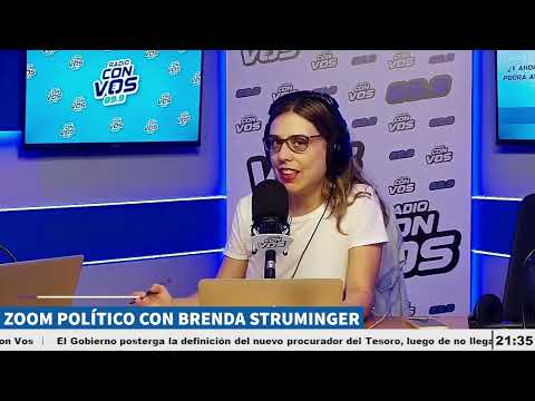Zoom político de Brenda Struminger | Muy Lunes - YouTube