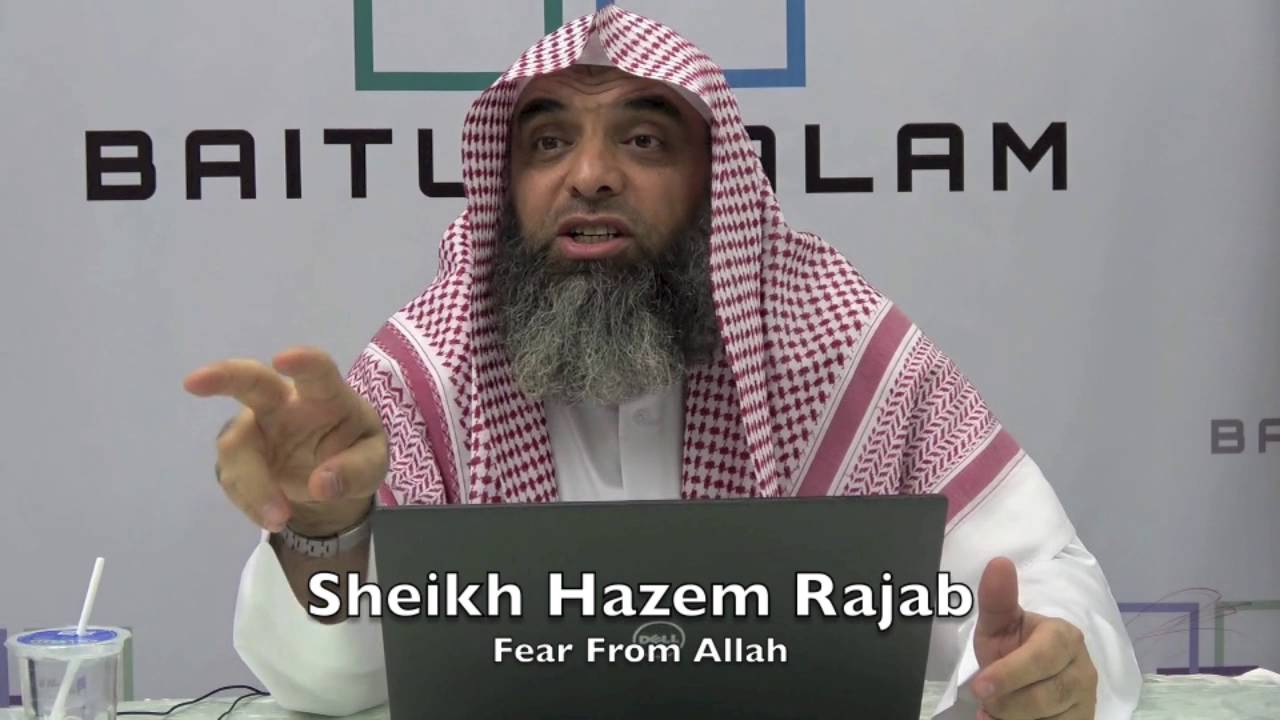 07082016 Sheikh Hazem Rajab : Fear From Allah - YouTube