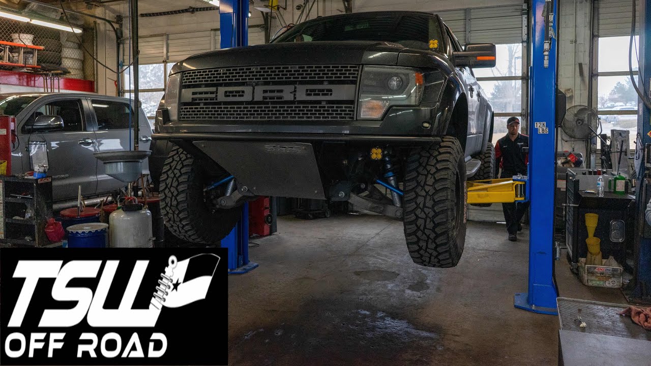 Ford Raptor Fox Shocks Rebuild - On road impressions TSW Offroad - YouTube