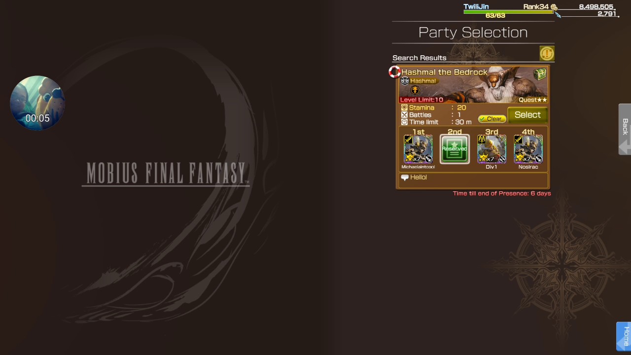 Mobius Final Fantasy Ring of Braves: Magicite Farming - YouTube