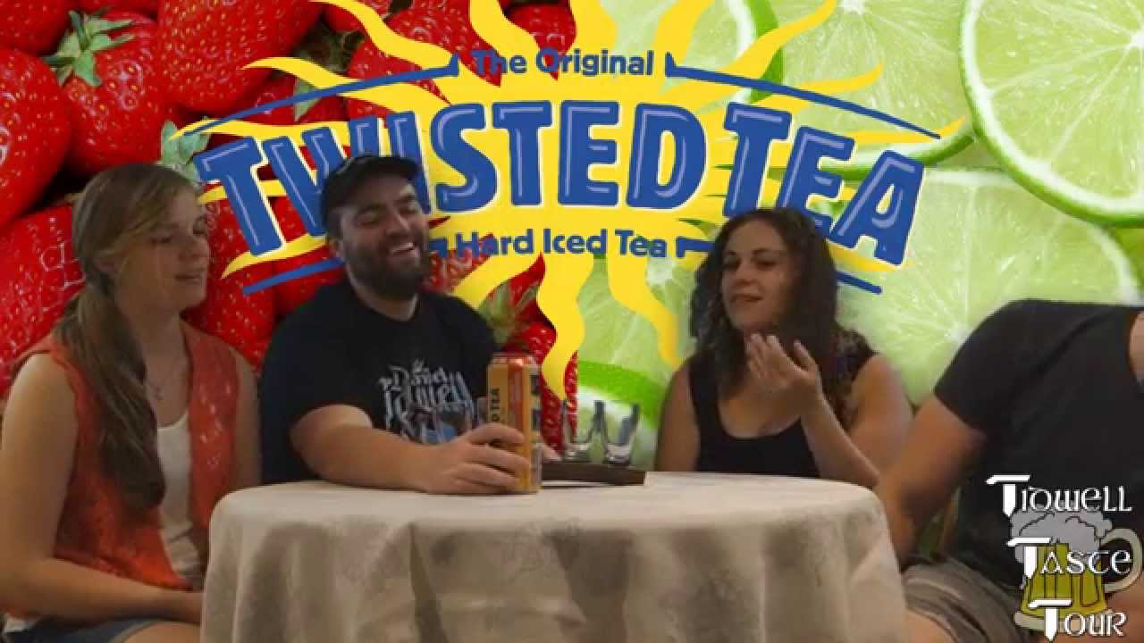 Twisted Tea Strawberry Lime Hard Iced Tea Review - YouTube