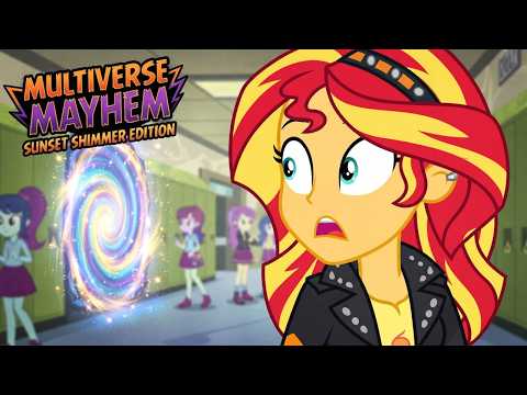 Equestria Girls Multiverse Mayhem Sunset Shimmer Edition Fan Video AI Gen