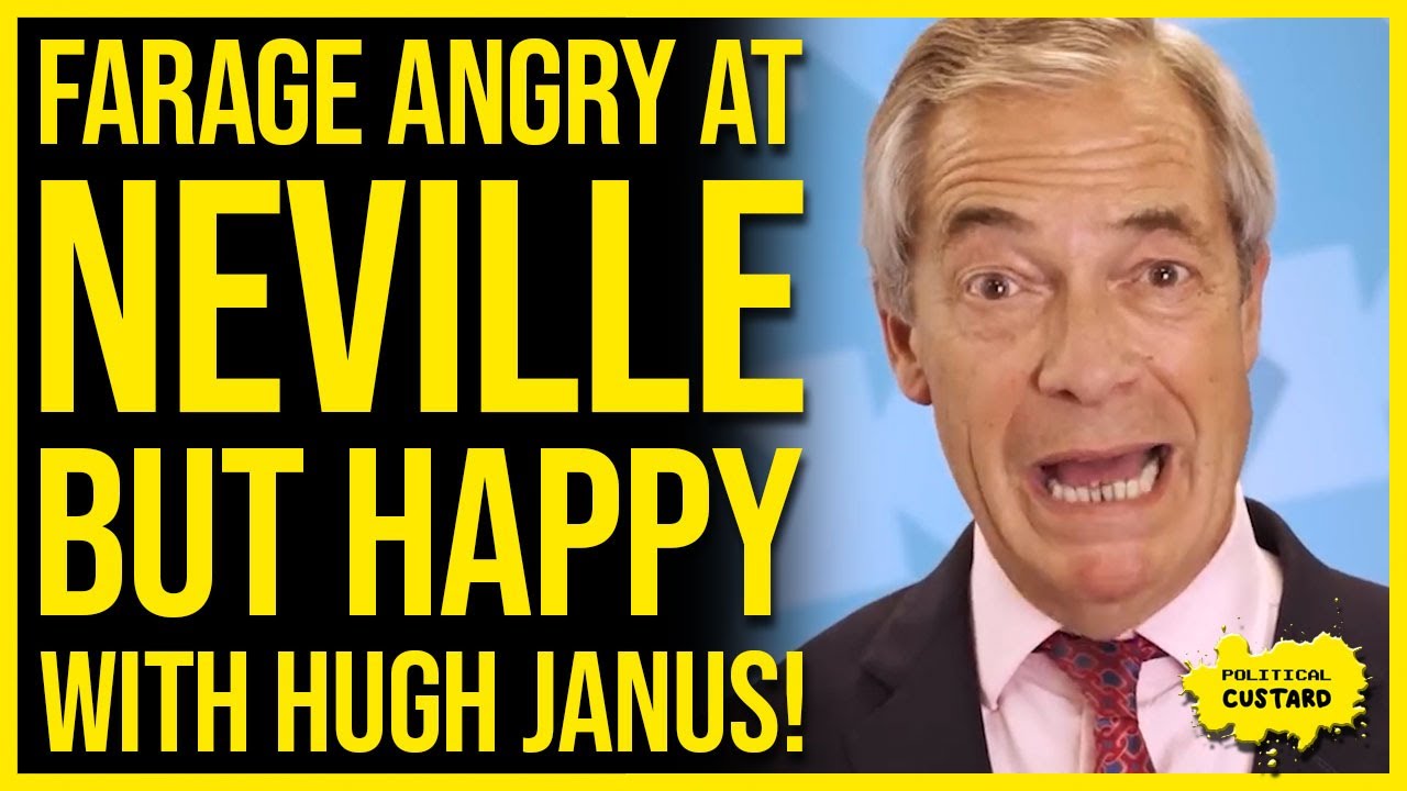 Nigel Farage Is ANGRY At Gary Neville But HAPPY With Hugh Janus - YouTube