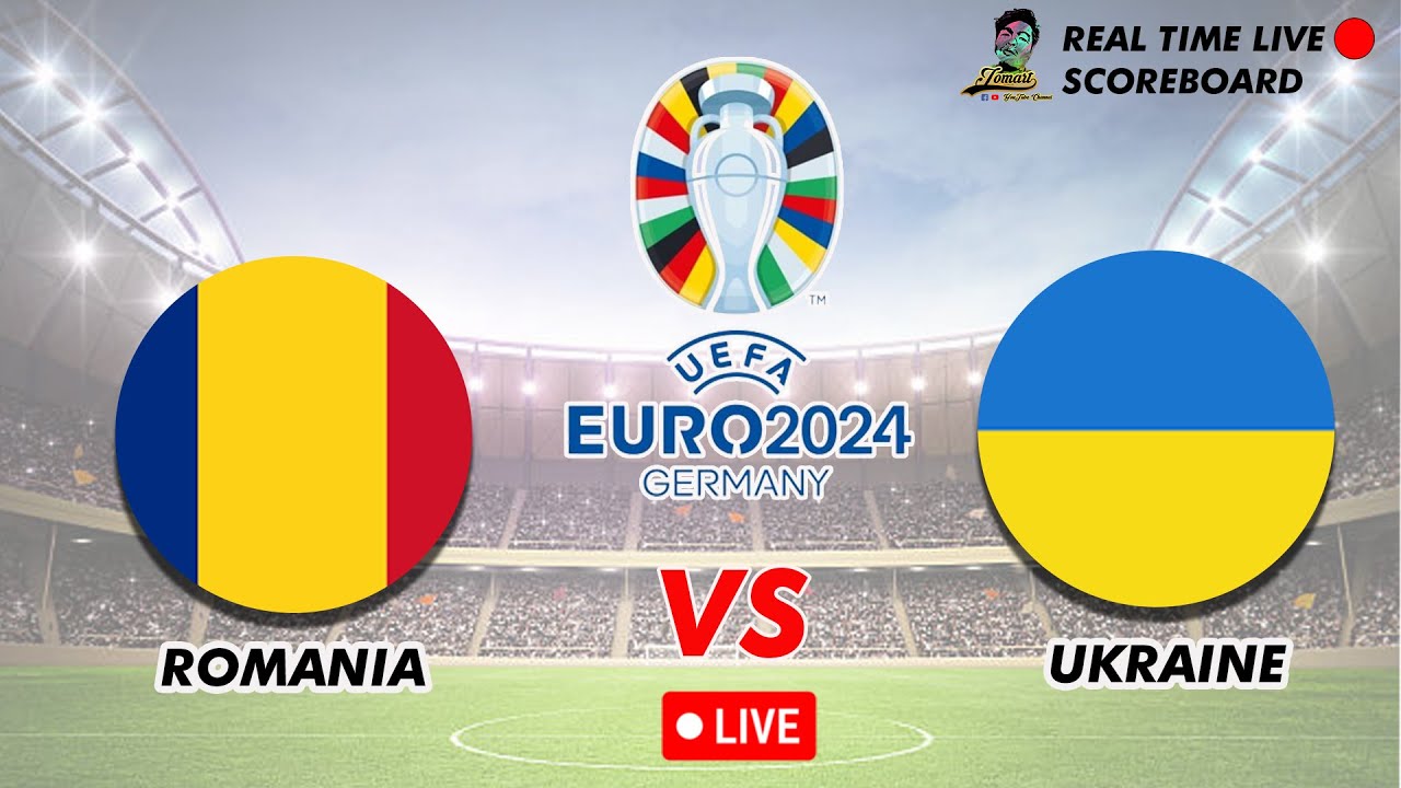 🔴LIVE ROMANIA VS UKRAINE UEFA EURO 2024 - YouTube