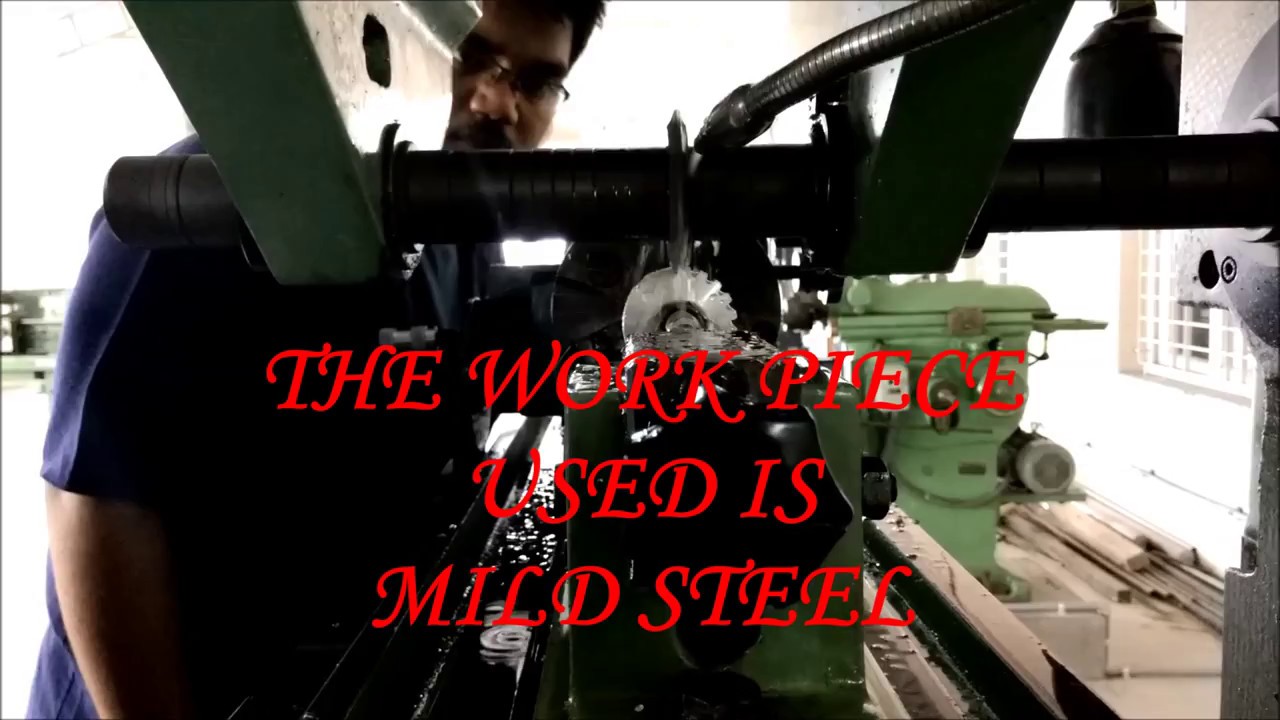 MAKING OF GEAR BY MILLING PROCESS - YouTube