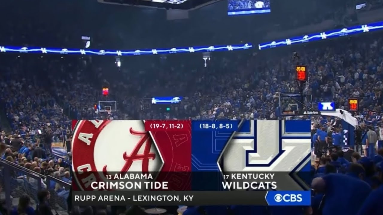 #17 Kentucky vs #13 Alabama Basketball Highlights (2/24/2024) - YouTube