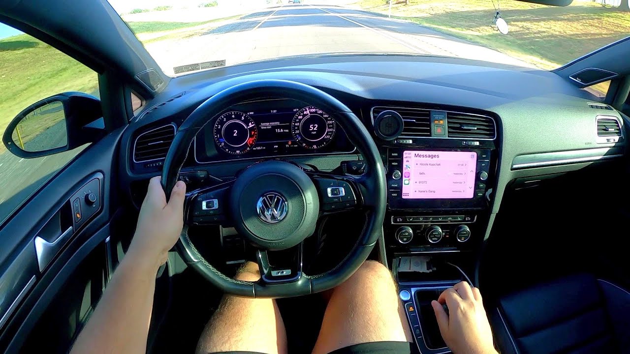 Get a MANUAL Golf R while you can! - 2019 Volkswagen Golf R (6-speed ...