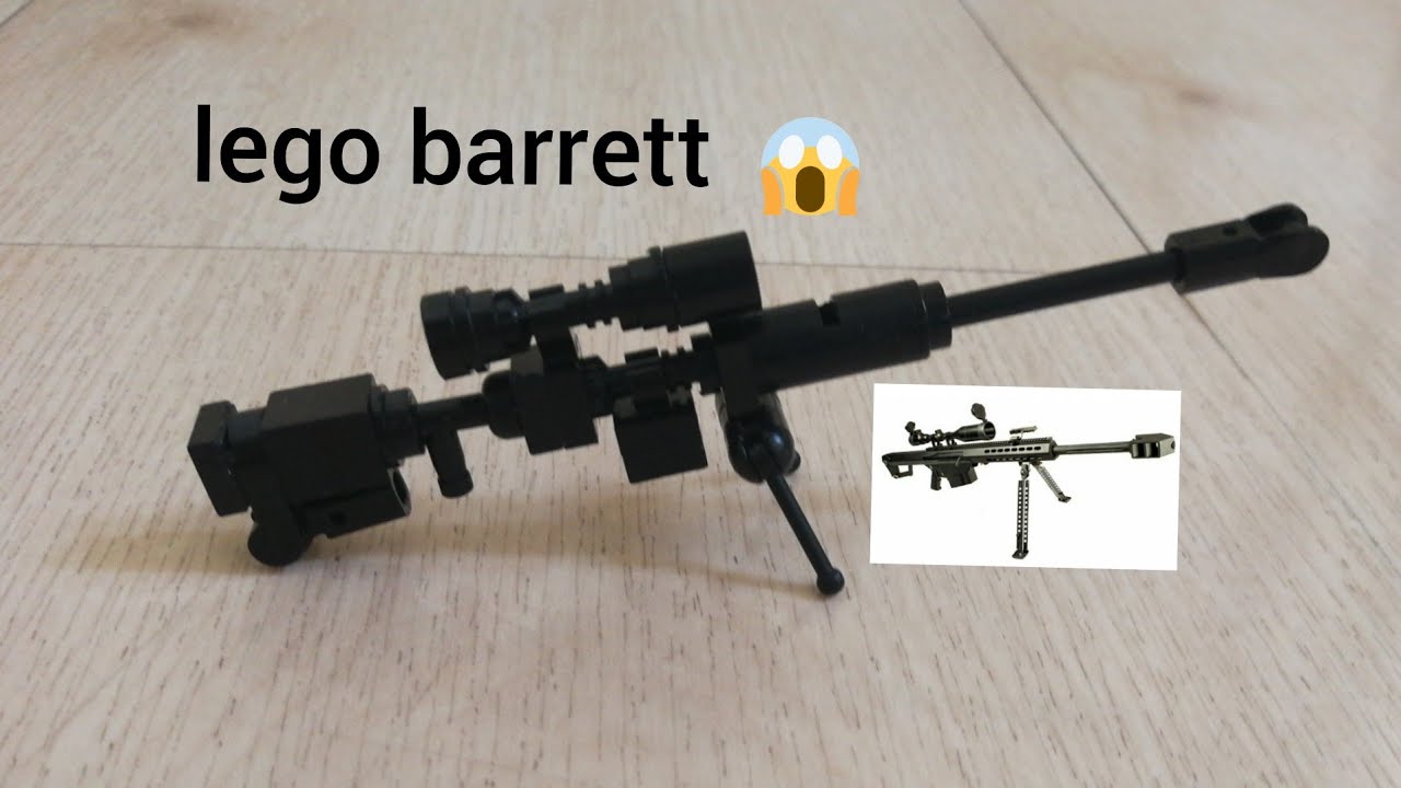 Barrett en Lego (sniper) + tuto - YouTube