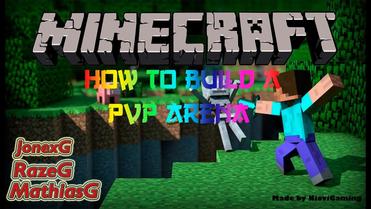 How to build a KitPVP arena Minecraft - YouTube