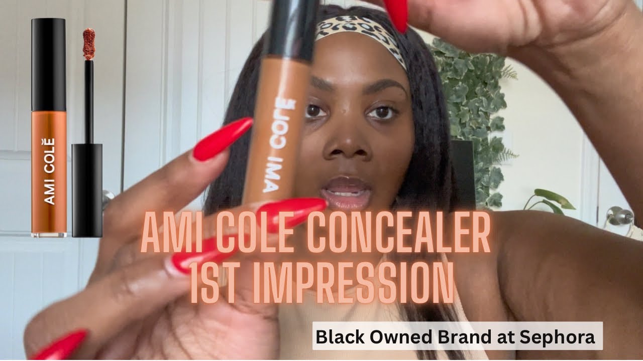 1st Impressions: Ami Cole Concealer - YouTube