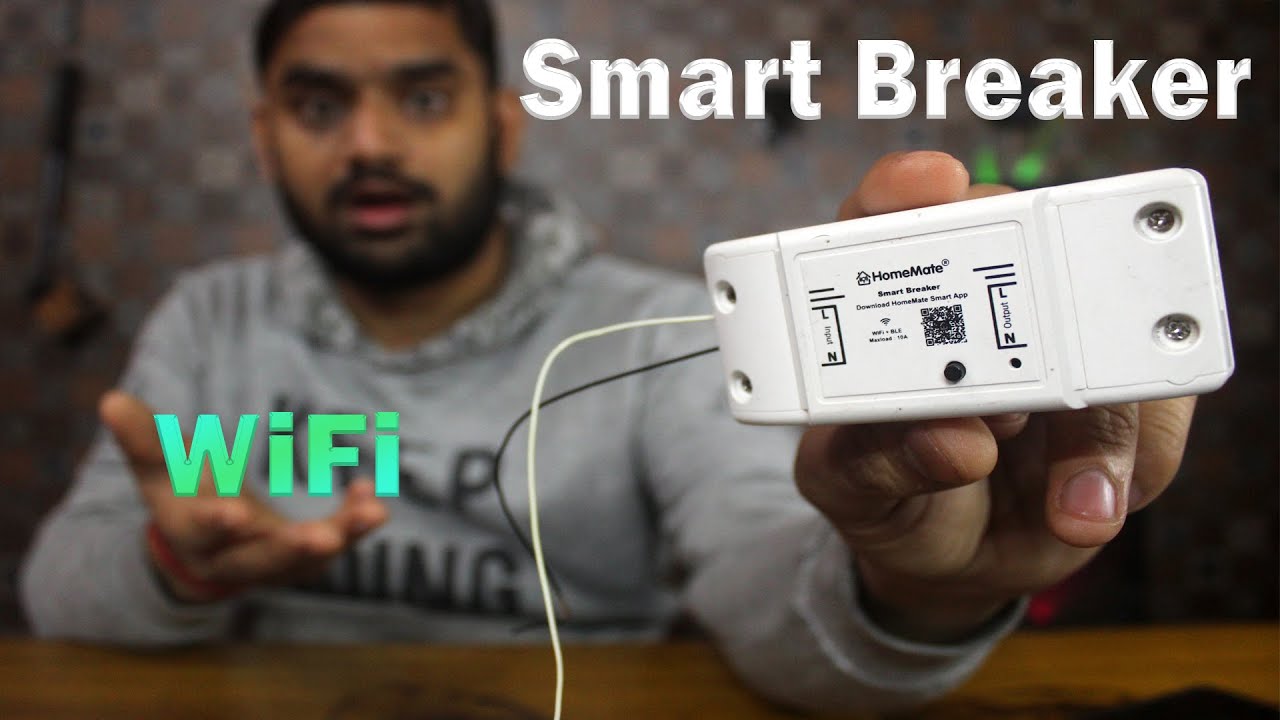 HomeMate Smart Breaker | WiFi Smart Breaker On / Off By Mobile Phone ...