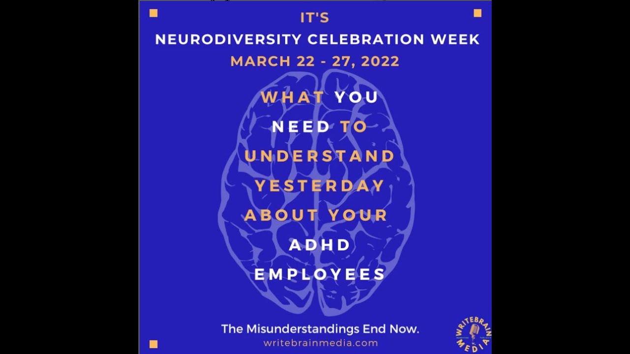 Celebrate Neurodivergence Week March 22-27, 2022 - YouTube