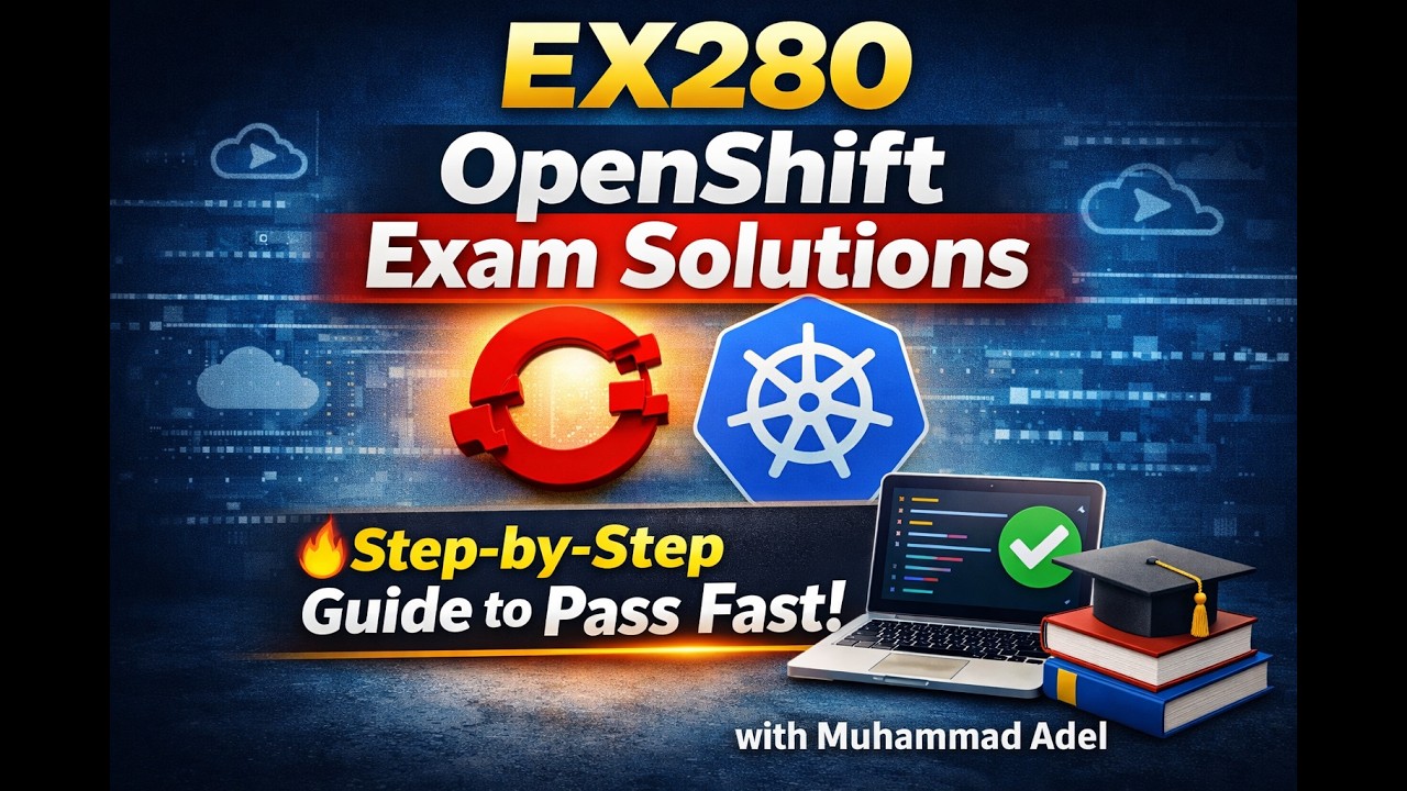 Pass EX280 OpenShift Exam Easily | Complete Hands-On Solutions (Part 1 ...