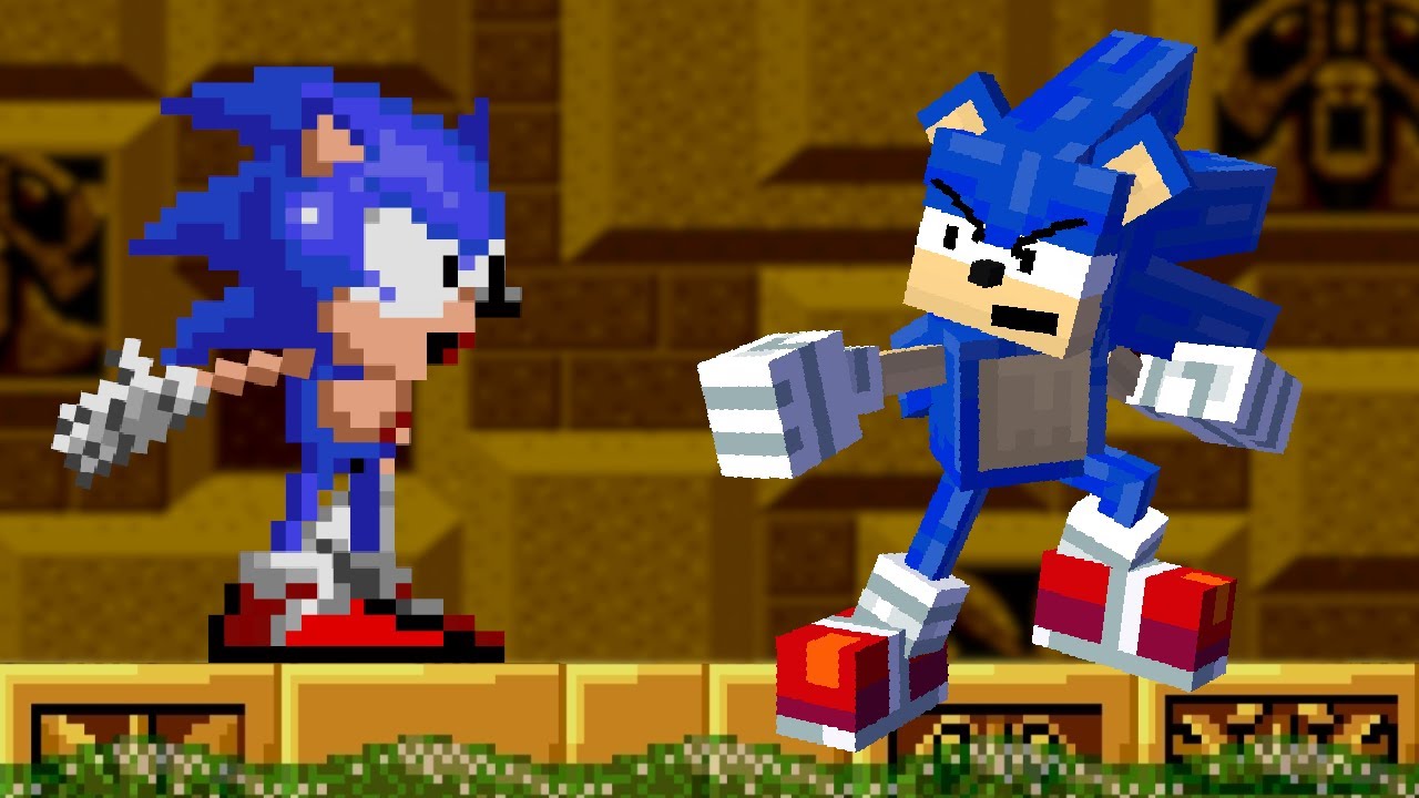 Minecraft Sonic And Dorkly Sonic - YouTube