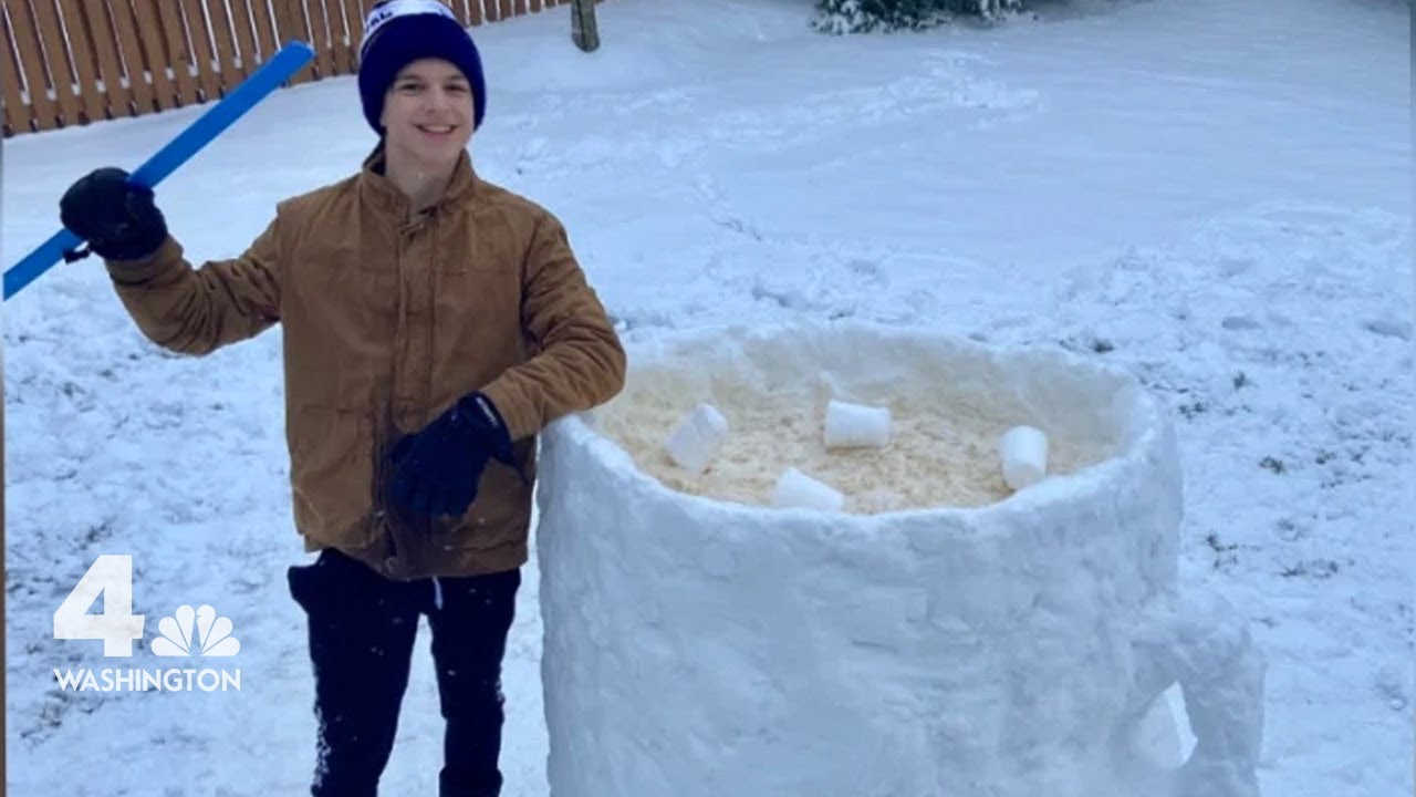 Hot Cocoa Ice Sculpture Earns Virginia Teen a Pat Collins Snow Stick ...