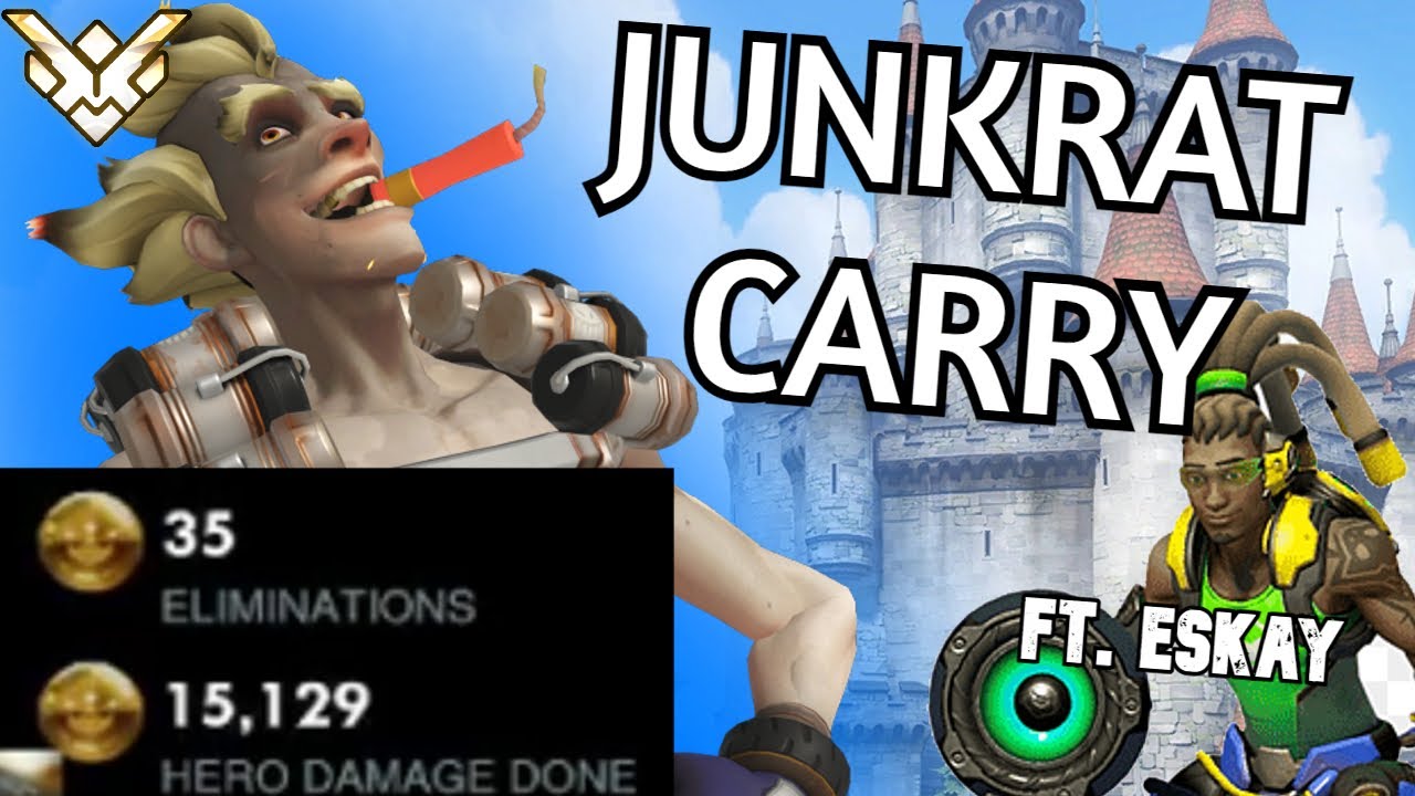 EICHENWALDE JUNKRAT CARRY ft. ESKAY - Stream Highlight - AquamarineOW ...
