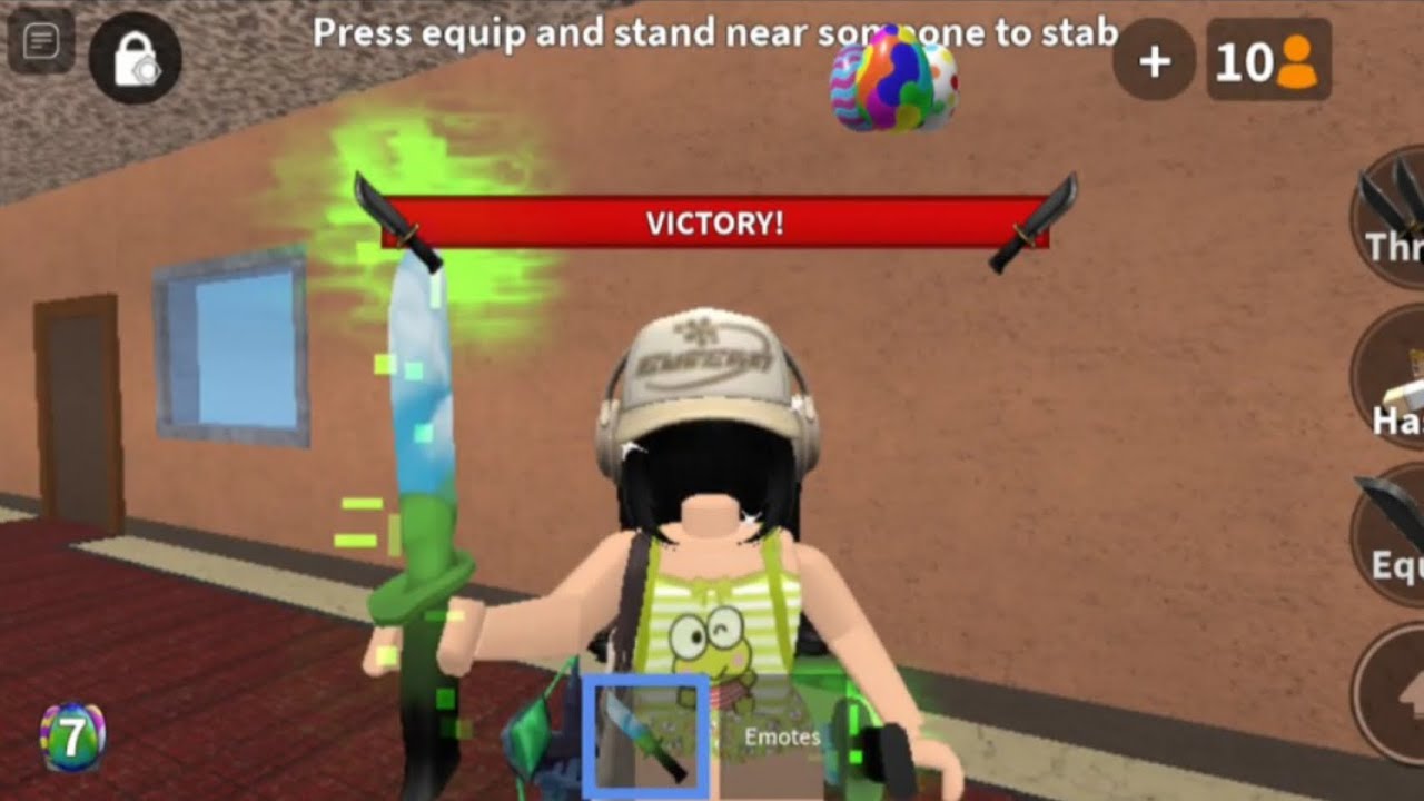 MM2 MOBILE MONTAGE + New knife and matrix effect (only murderer rounds ...