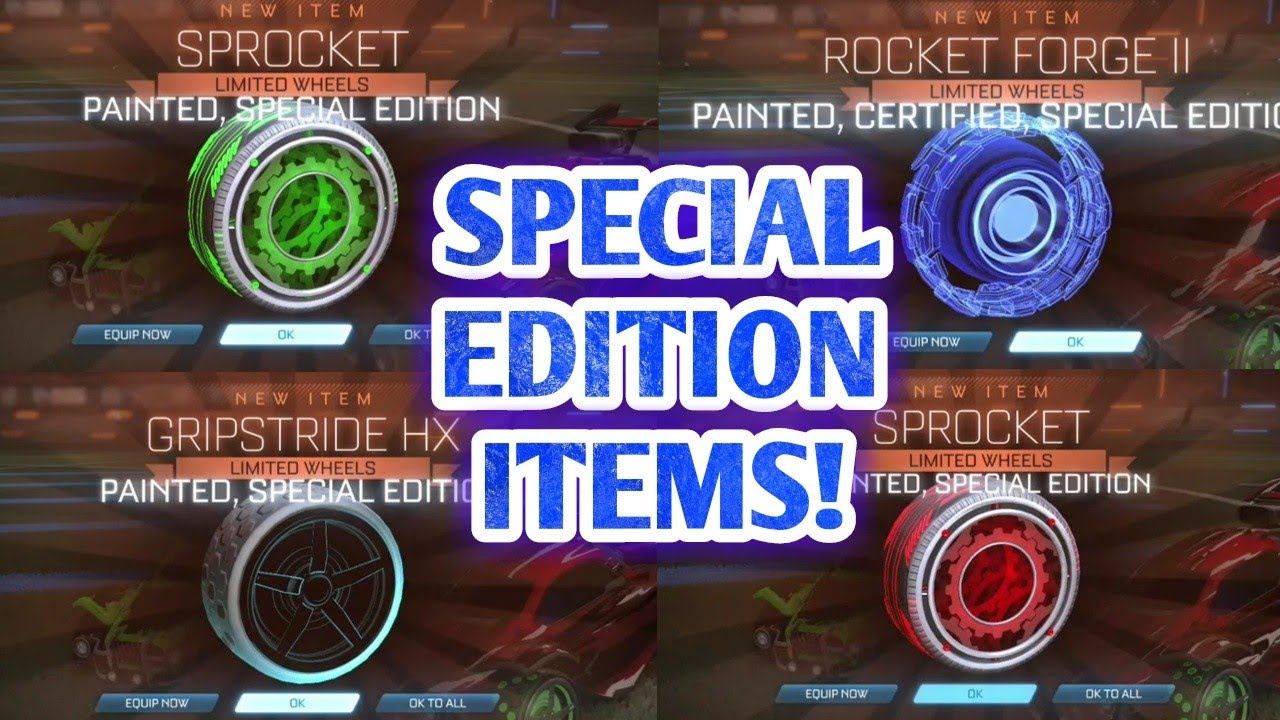 SHOWCASING ALL NEW SPECIAL EDITION ITEMS FROM ROCKET PASS 2!! - YouTube