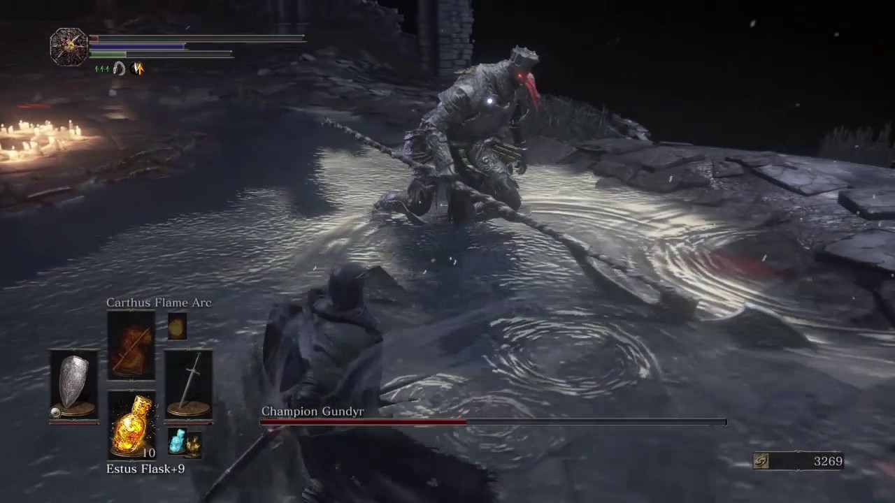 Dark Souls III - Champion Gundyr - YouTube