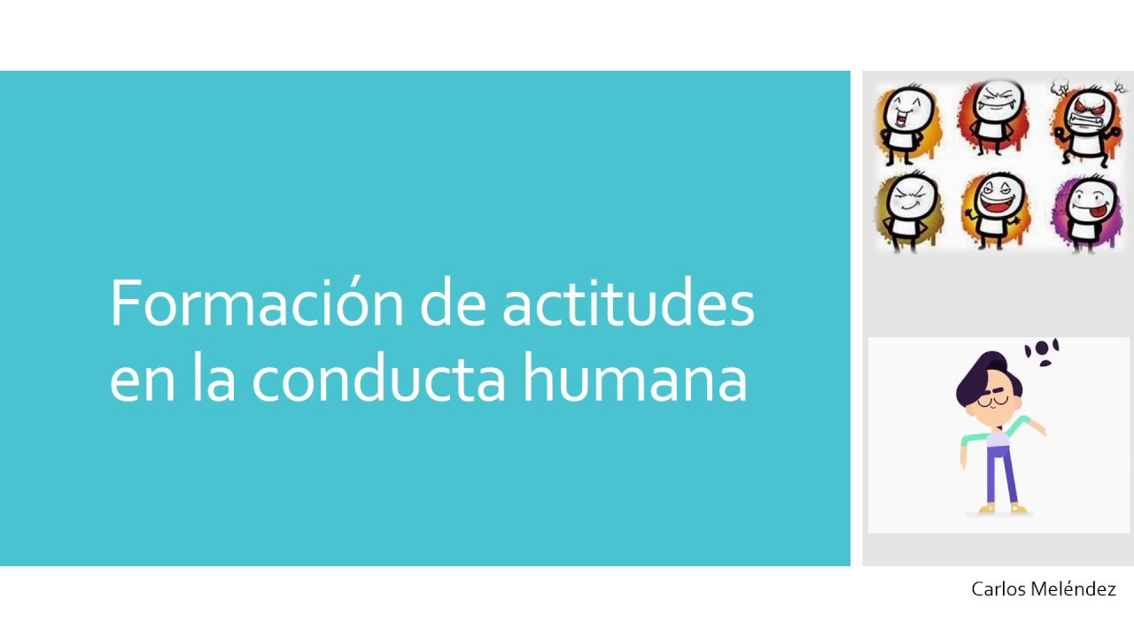Las actitudes en la conducta humana | Psicología - YouTube
