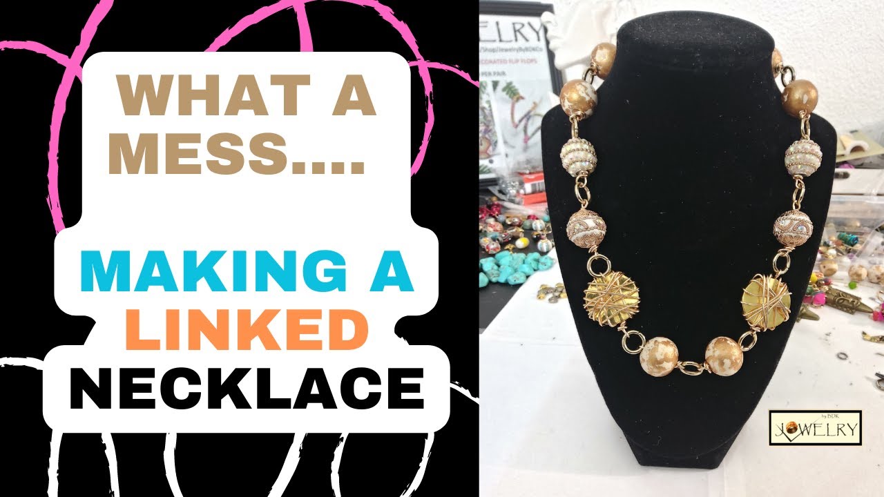 WHAT A FREAKING MESS: THIS NECKLACE WAS SUCH A CHALLENGE!! - YouTube